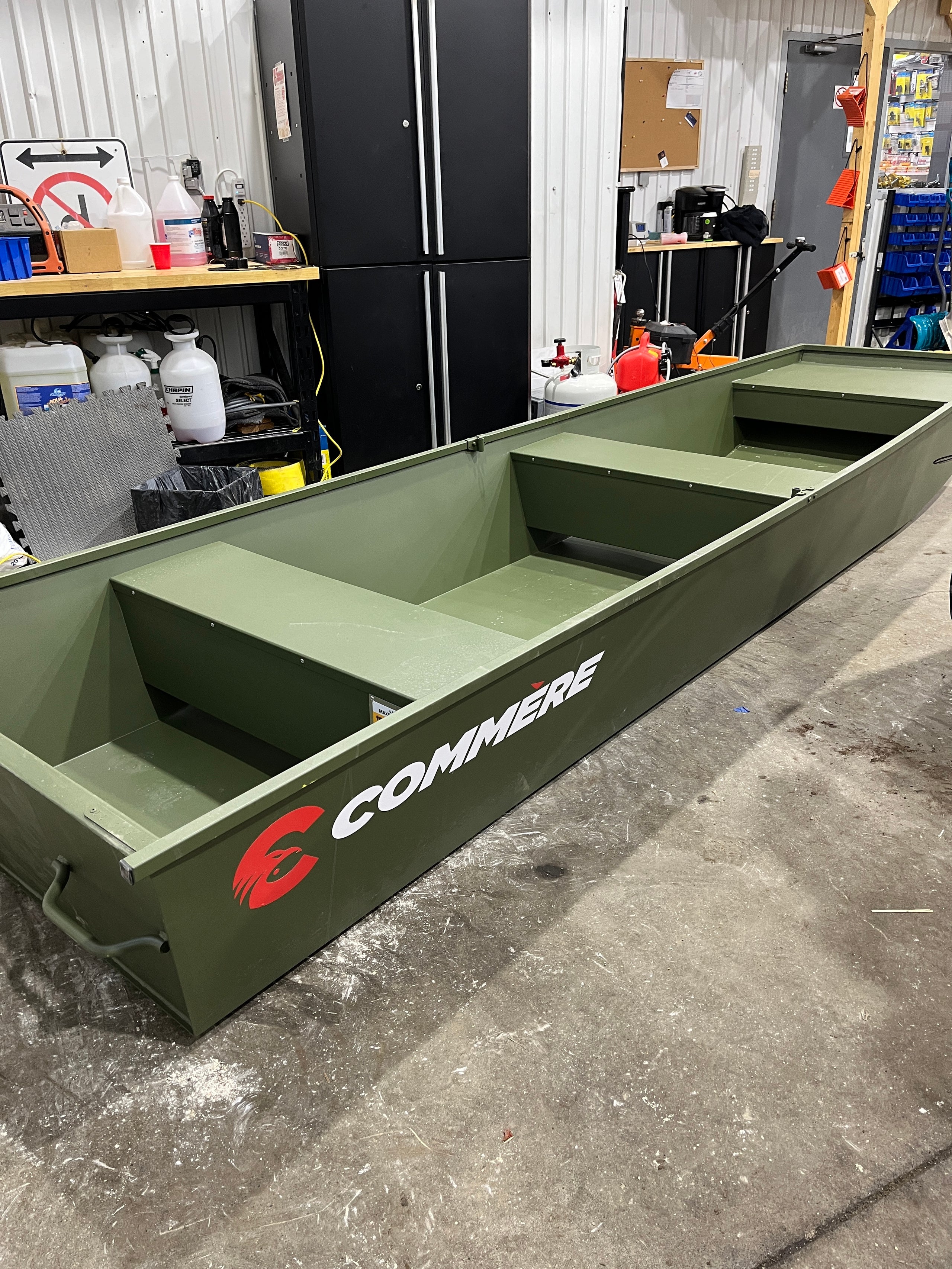 Jon Boat Commère 1436 peinture poudre cuite int/ext | Trois-Rivières Marine